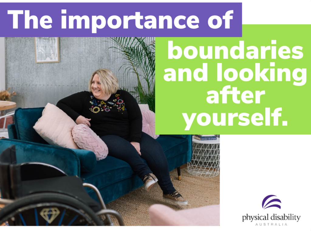 “I’ve had a few discussions of late about the word disability…and I don ...